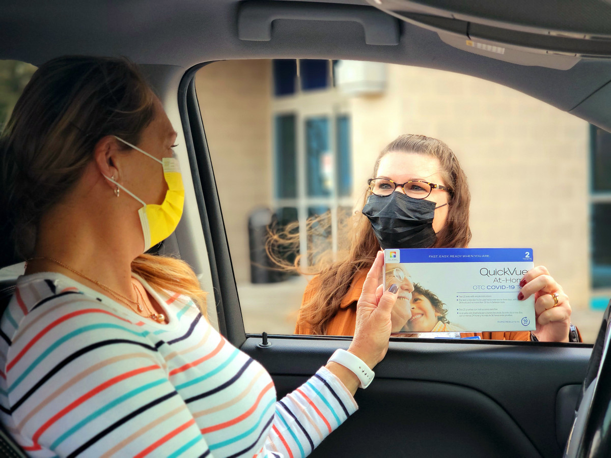 Free COVID-19 Self-Test Kits Offered to Community